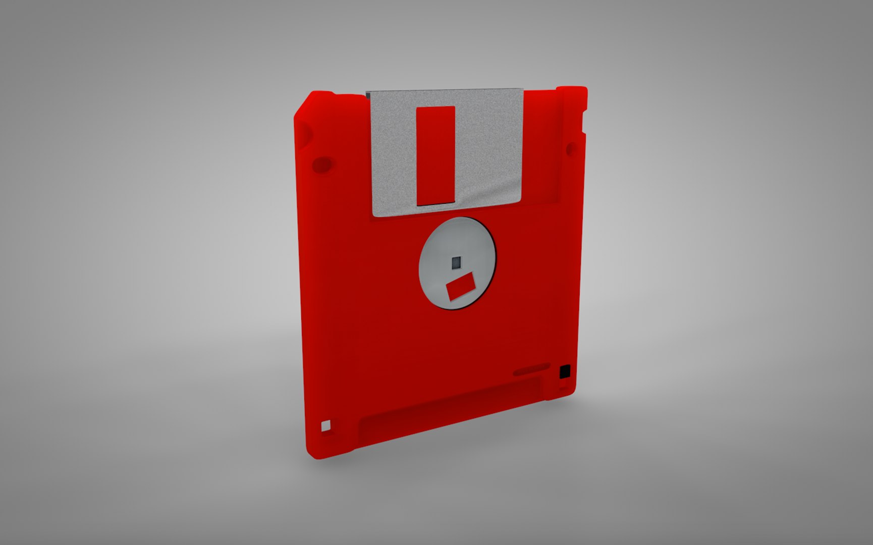 3D Sony Floppy Disk Red - TurboSquid 1415672