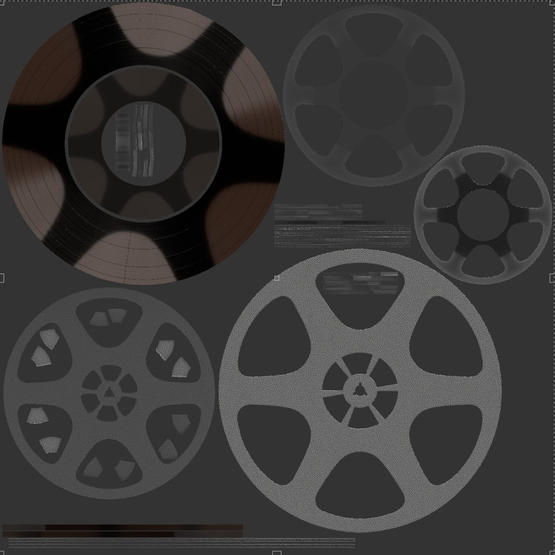 3D Reel-to-reel Tape Recorder Olympus 702 Model - TurboSquid 2205153
