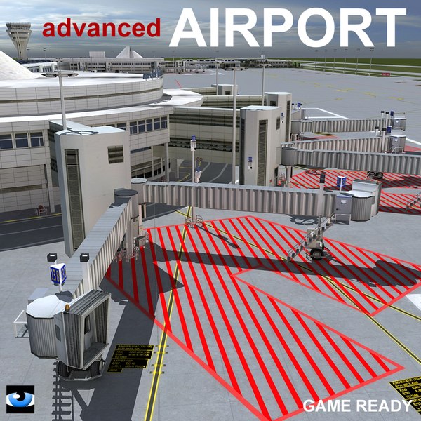 Airport Terminal 3D Models for Download | TurboSquid