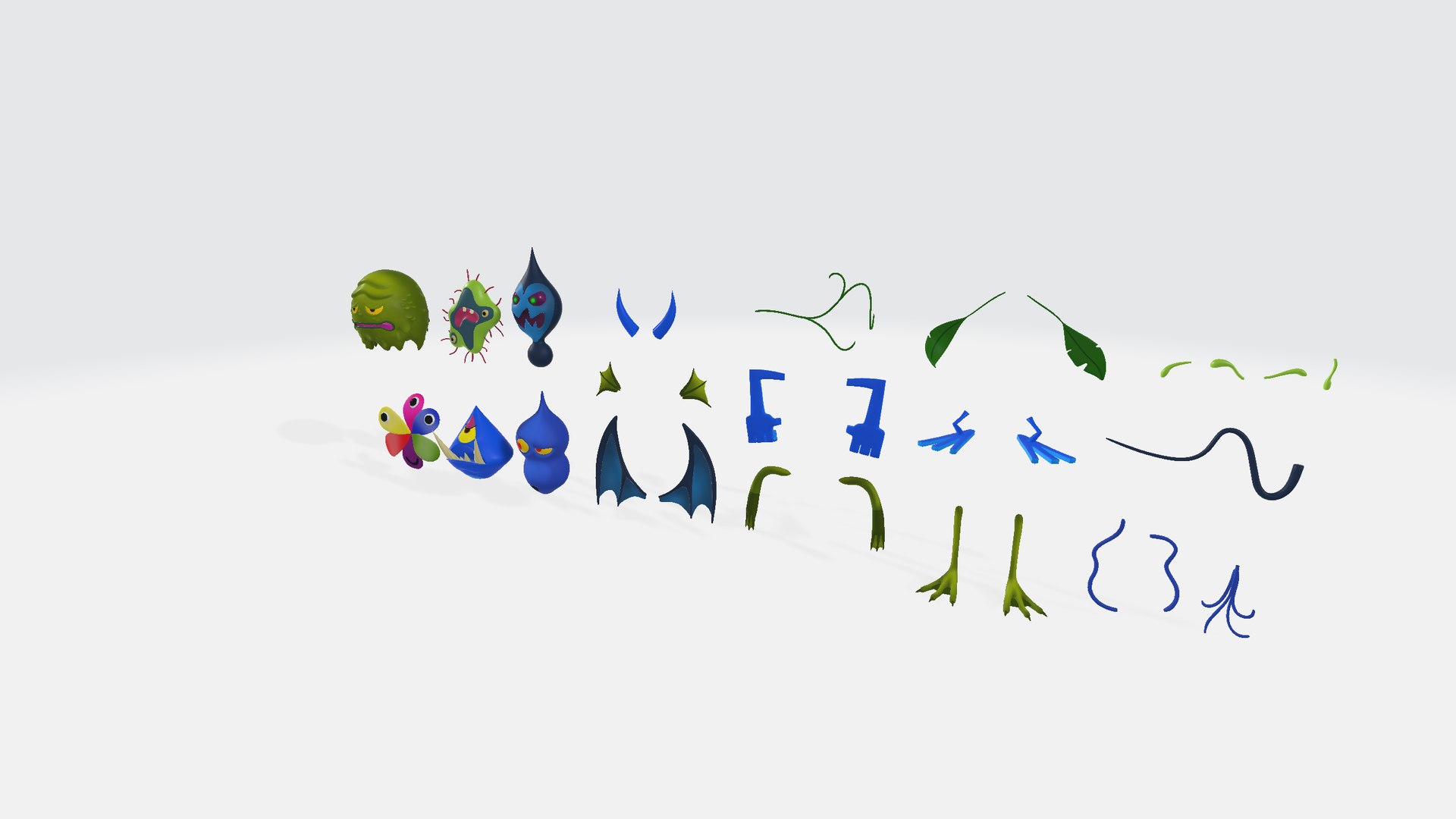 3D Make A Creature Model - TurboSquid 2352686