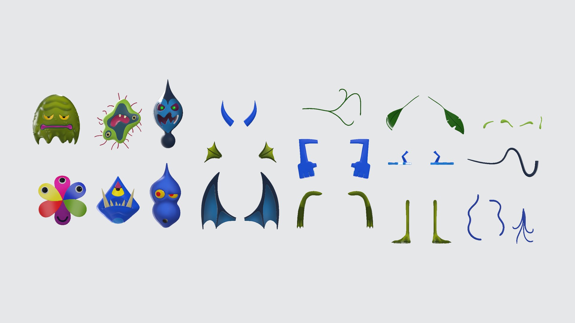 3D Make A Creature Model - TurboSquid 2352686