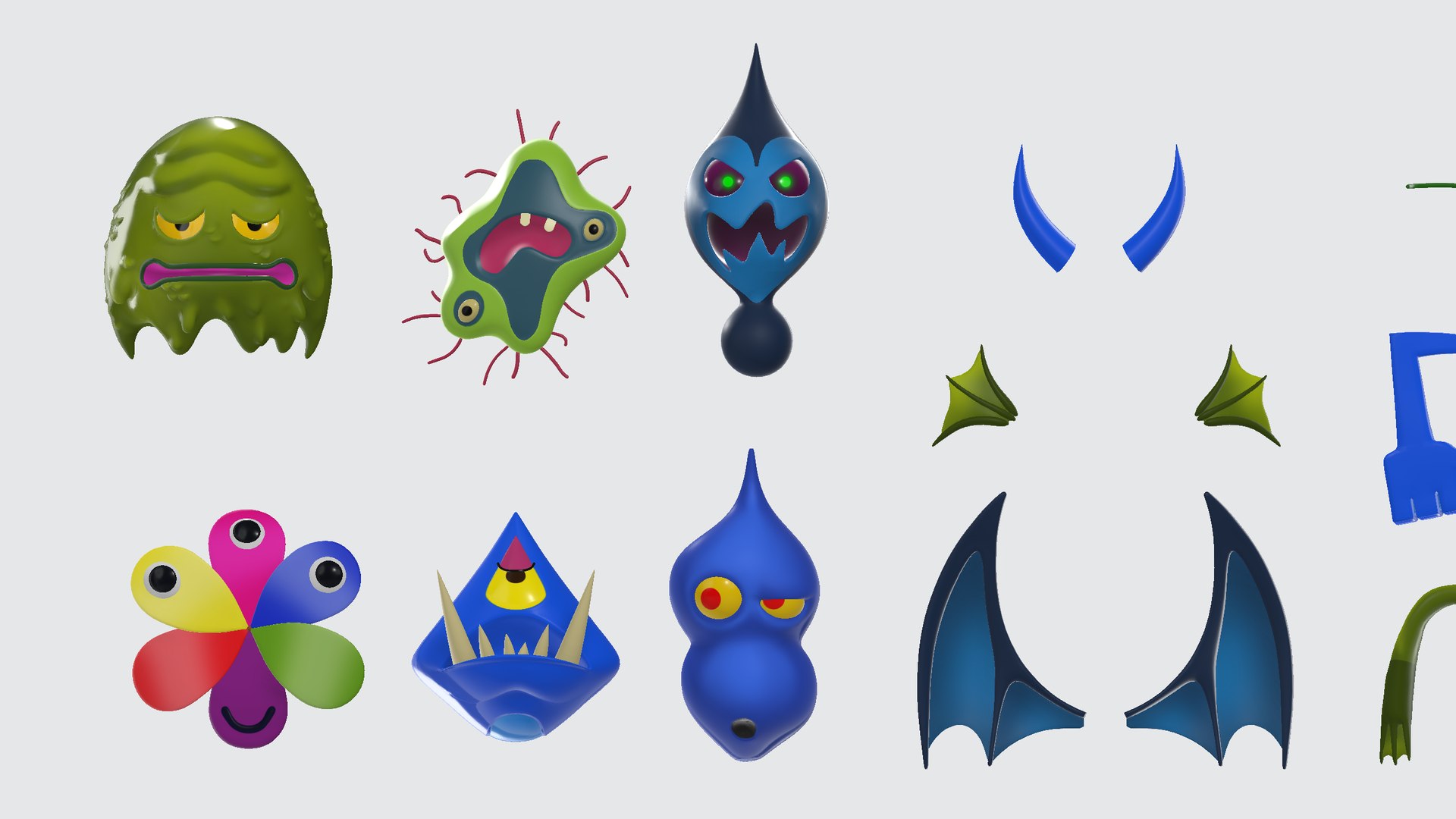 3D Make A Creature Model - TurboSquid 2352686