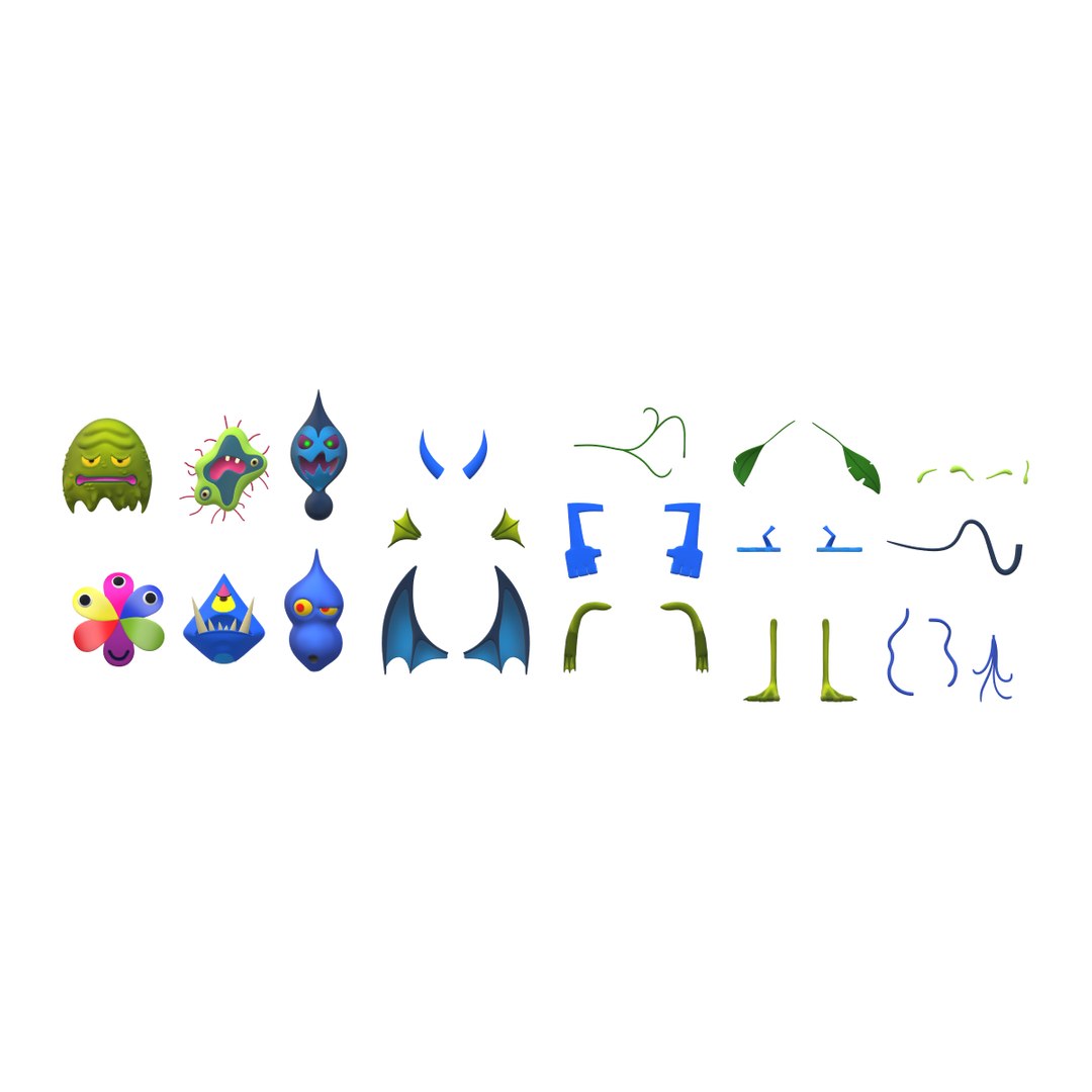 3D Make A Creature Model - TurboSquid 2352686