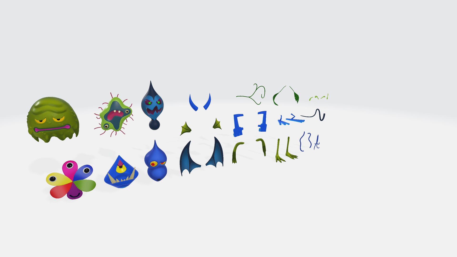 3D Make A Creature Model - TurboSquid 2352686