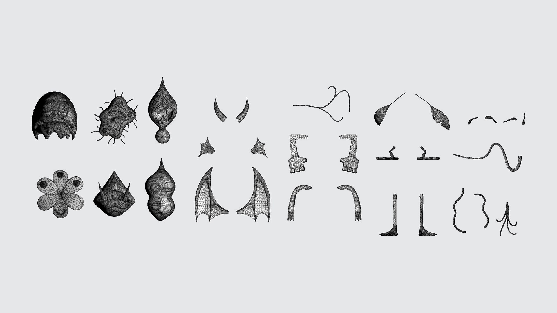 3D Make A Creature Model - TurboSquid 2352686