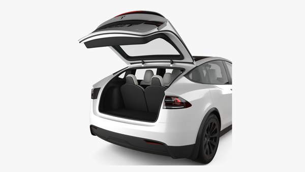 modelo 3d Tesla Model X with HQ interior 2021 - TurboSquid 2017144