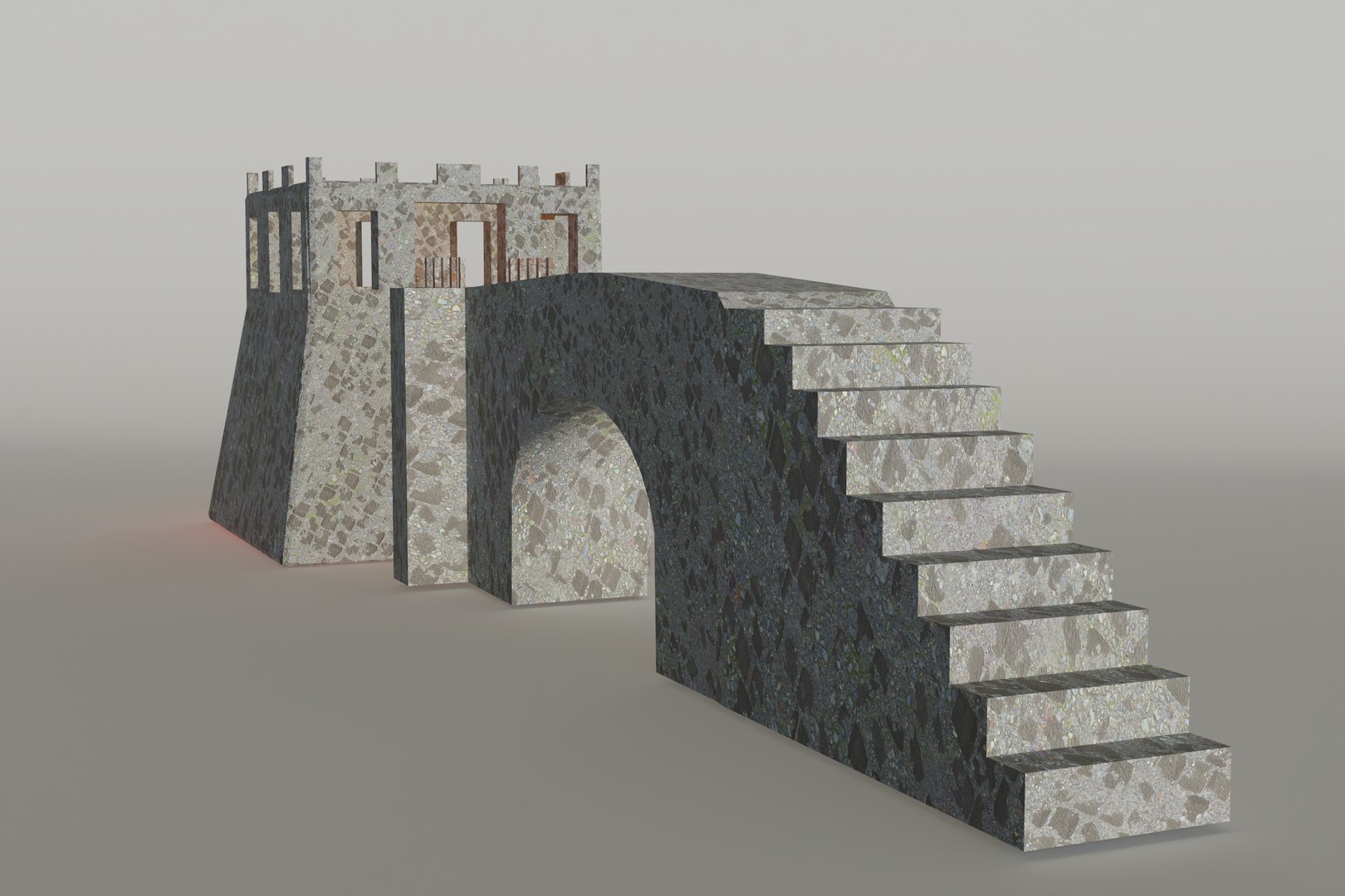 Ancient tower 3D model - TurboSquid 1620109