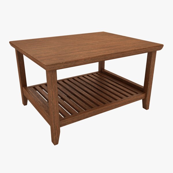 Wooden teapoy table 04 3D model - TurboSquid 1332361