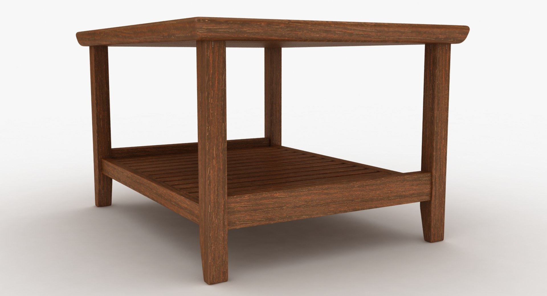 Wooden Teapoy Table 04 3D Model - TurboSquid 1332361