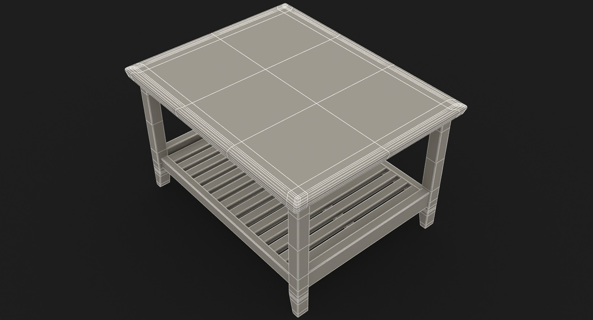 Wooden Teapoy Table 04 3D Model - TurboSquid 1332361