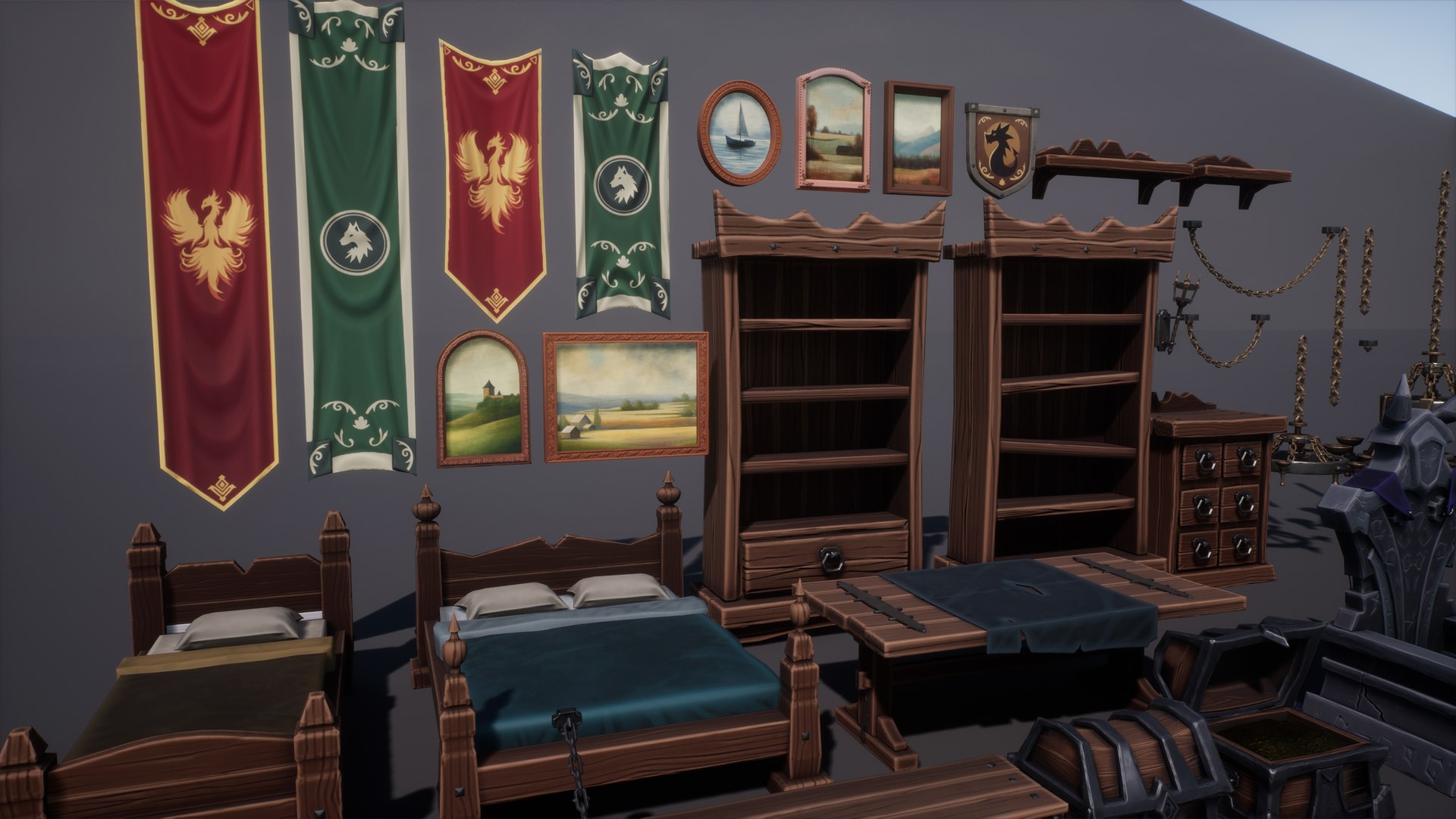 Stylized Dungeons - 3D Low Poly Pack For Unity And Unreal Engine 3D Model - TurboSquid 2349141