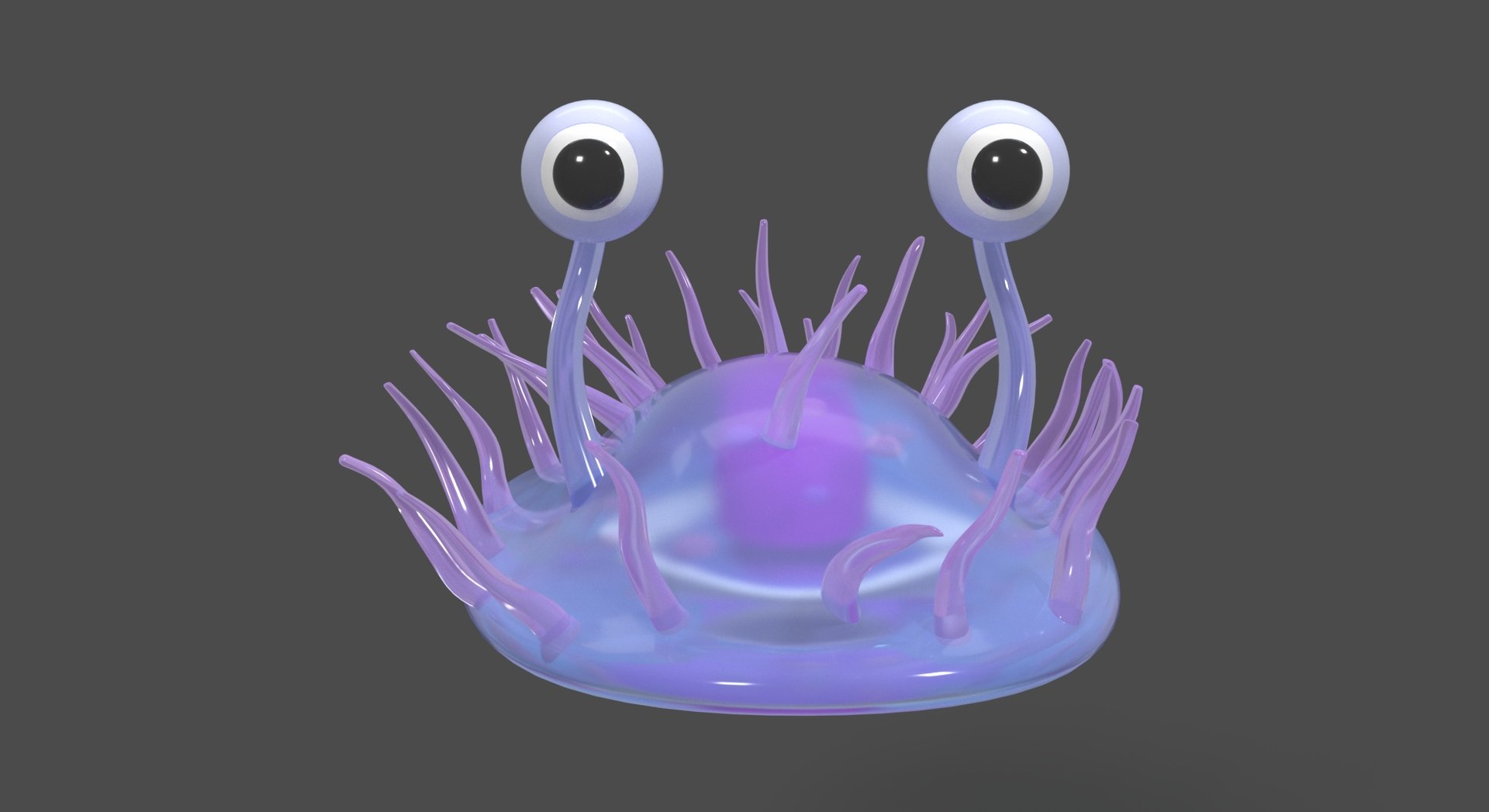 3D Cartoon Bacteria 3 Model - TurboSquid 1860751