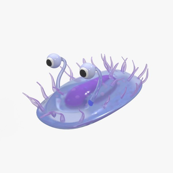 Cartoon Germ 3D Models for Download | TurboSquid