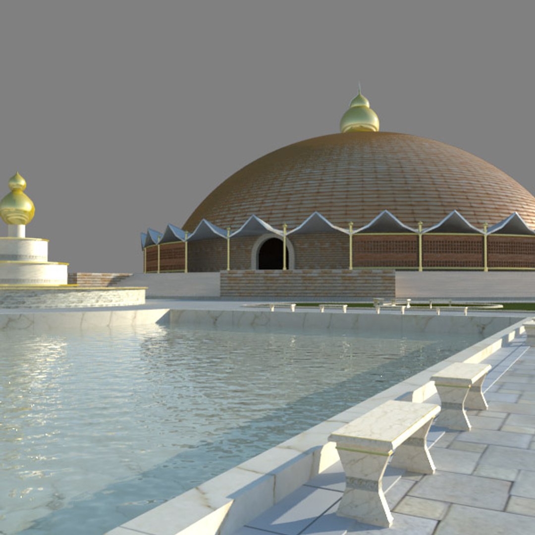 3d Mosque Model