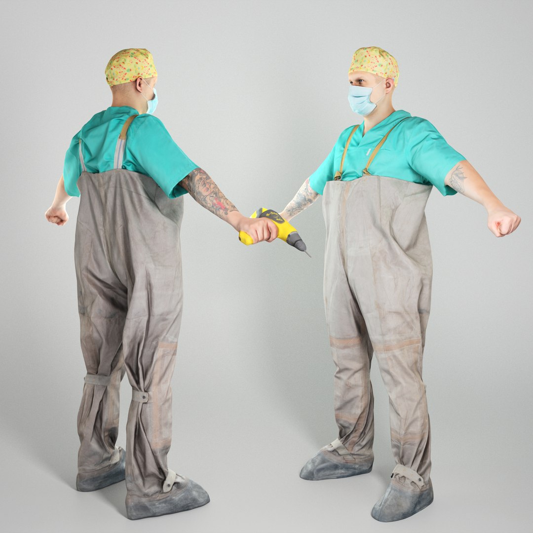 Doctor-killer Drill 3D Model - TurboSquid 1495102