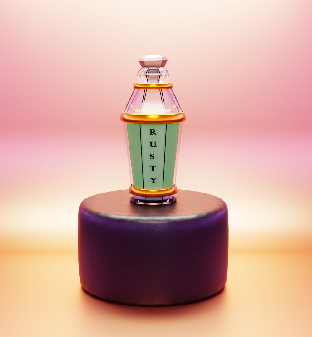 Concept Perfume Glass Bottle 3D Model 3D - TurboSquid 2024088