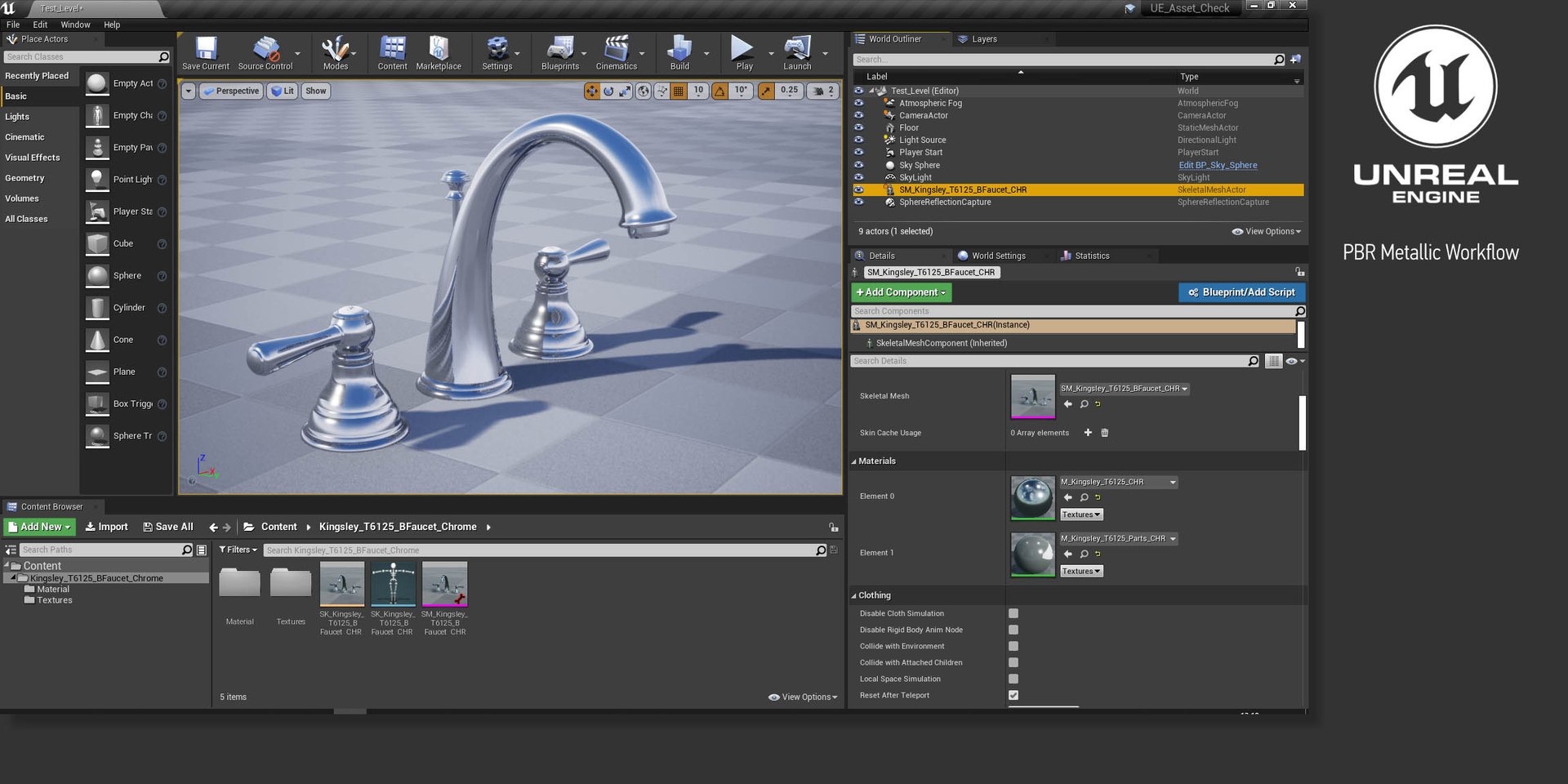3D model moen kingsley t6125 chrome - TurboSquid 1577200