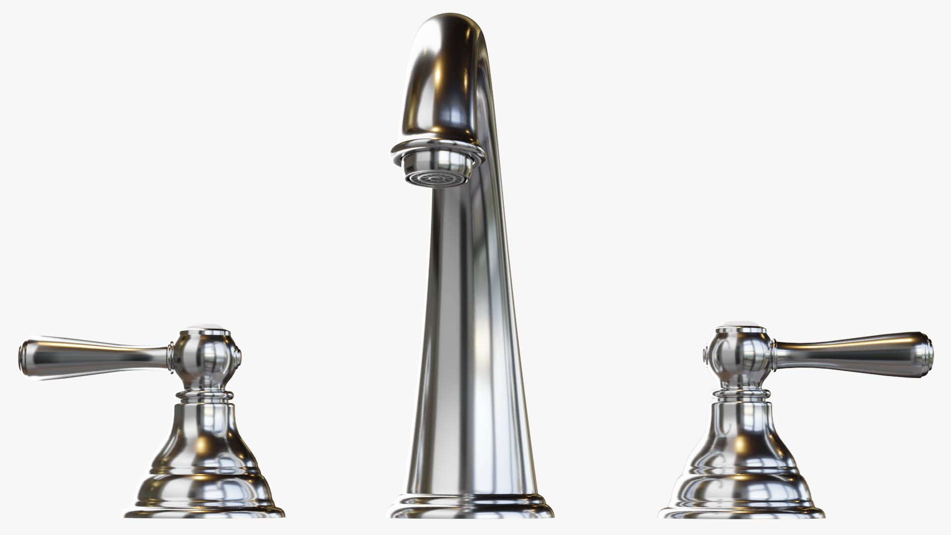 3D Model Moen Kingsley T6125 Chrome - TurboSquid 1577200
