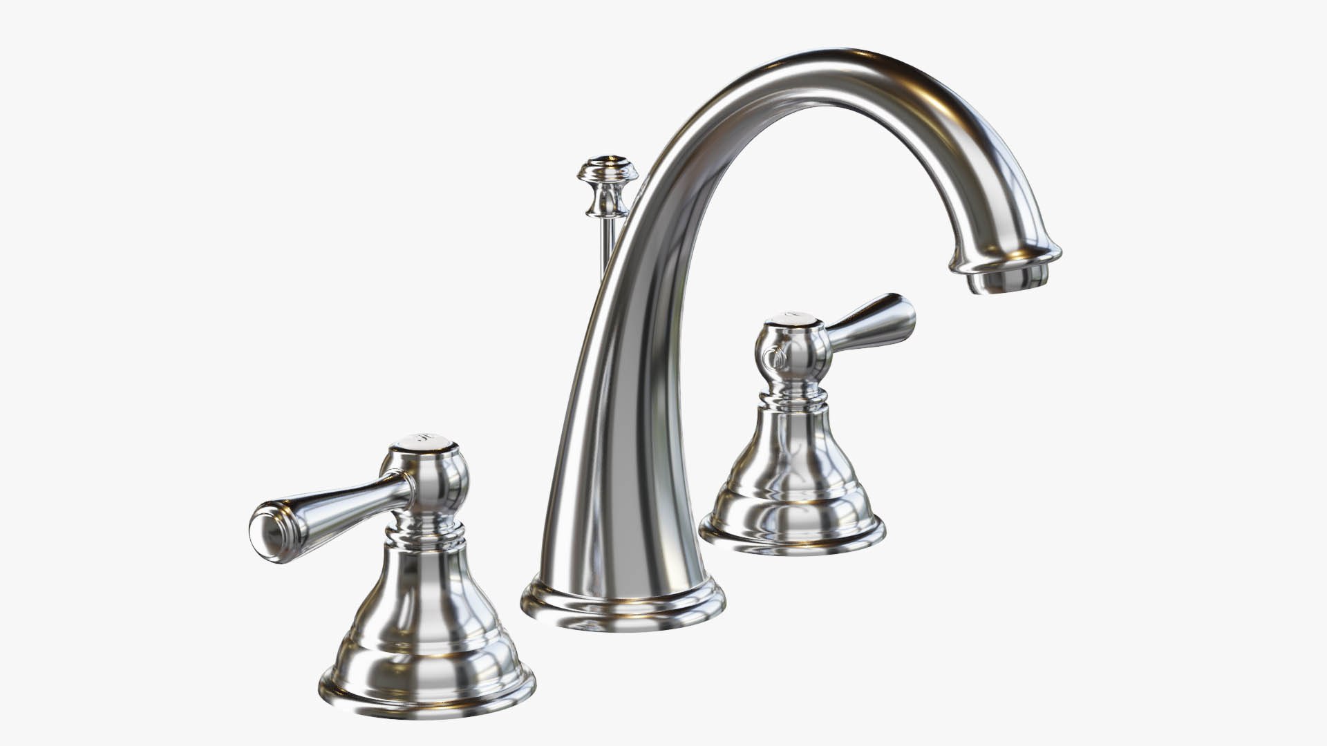 3D model moen kingsley t6125 chrome - TurboSquid 1577200