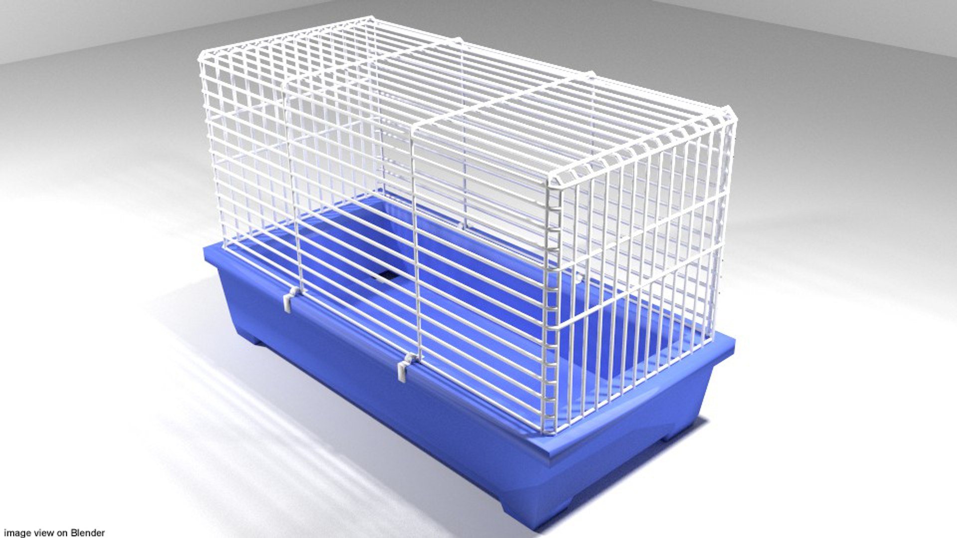 3D Model Cage Pet - TurboSquid 1177547