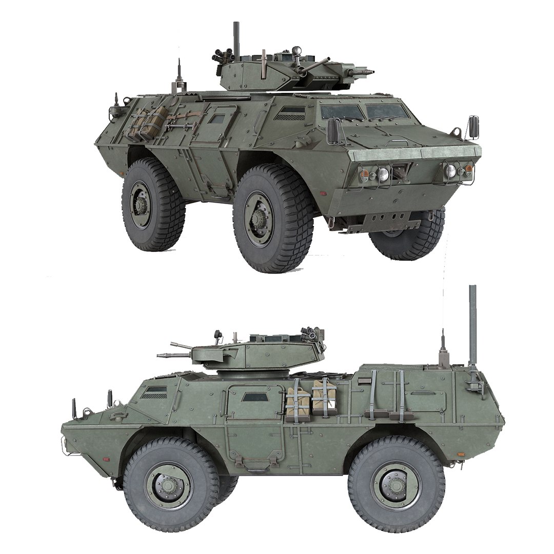 3D Model M1117 Guardian Armored Security Vehicle - TurboSquid 2250446