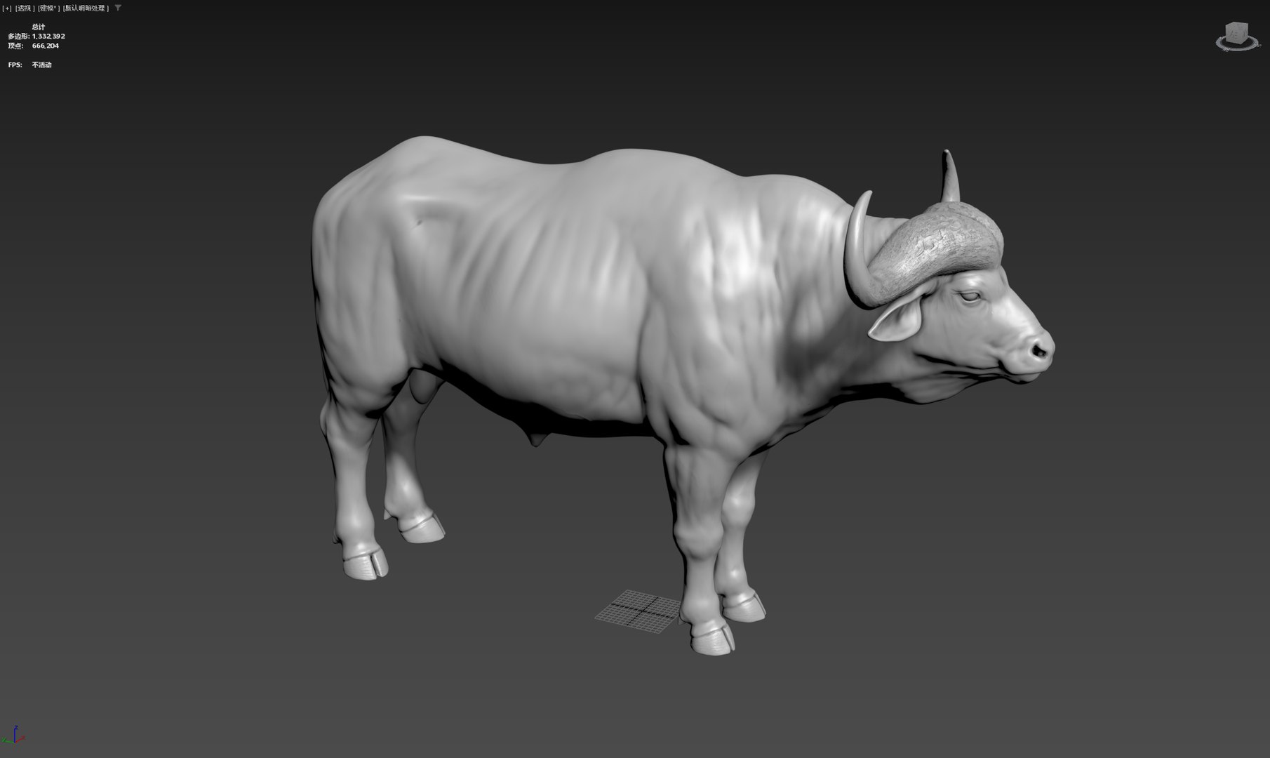 3D Model Buffalo - TurboSquid 2278227
