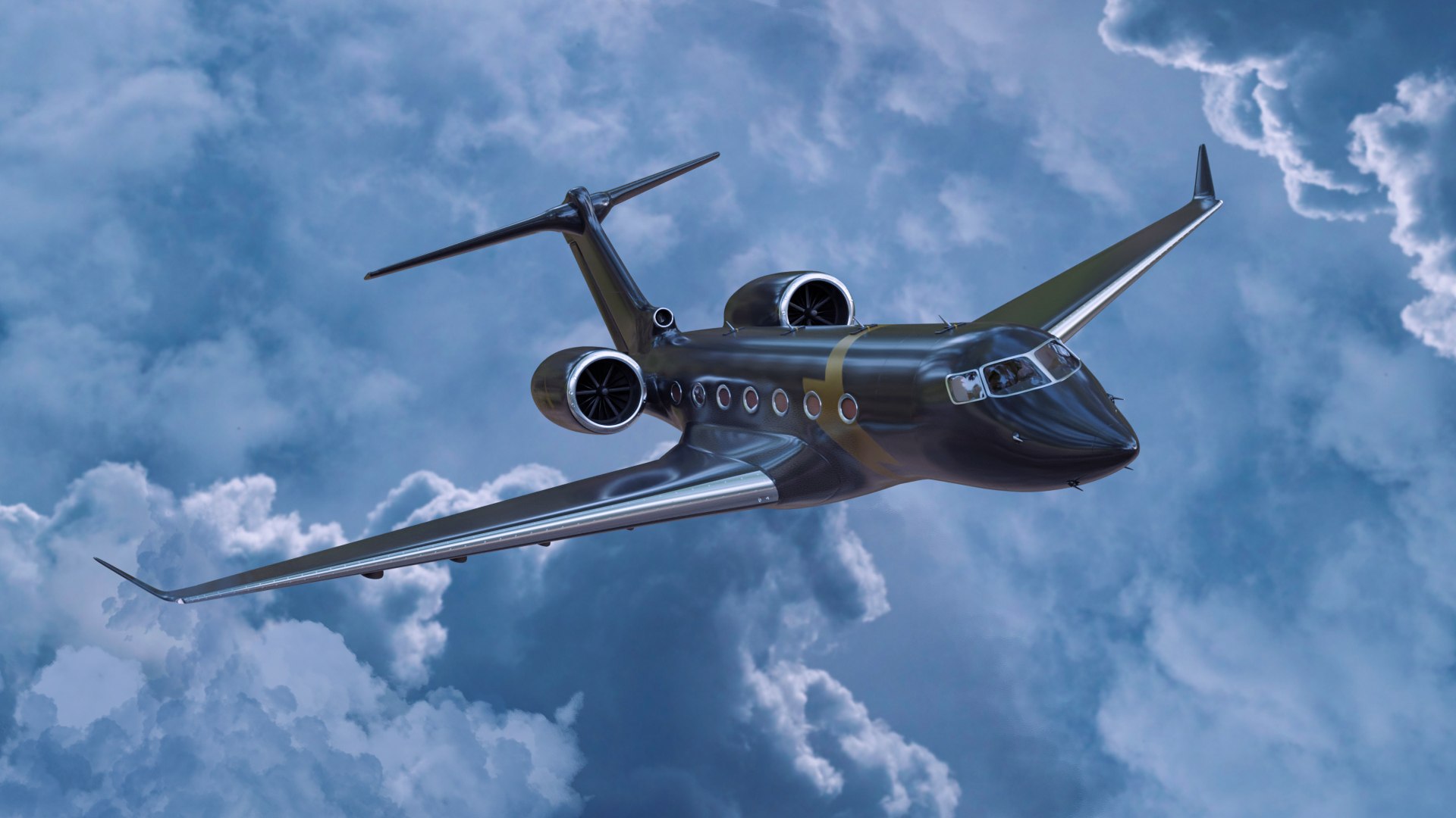 PRIVATE JET MODEL Model - TurboSquid 2141691