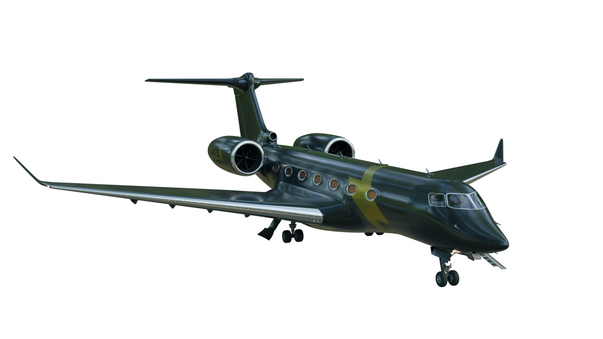 PRIVATE JET MODEL Model - TurboSquid 2141691