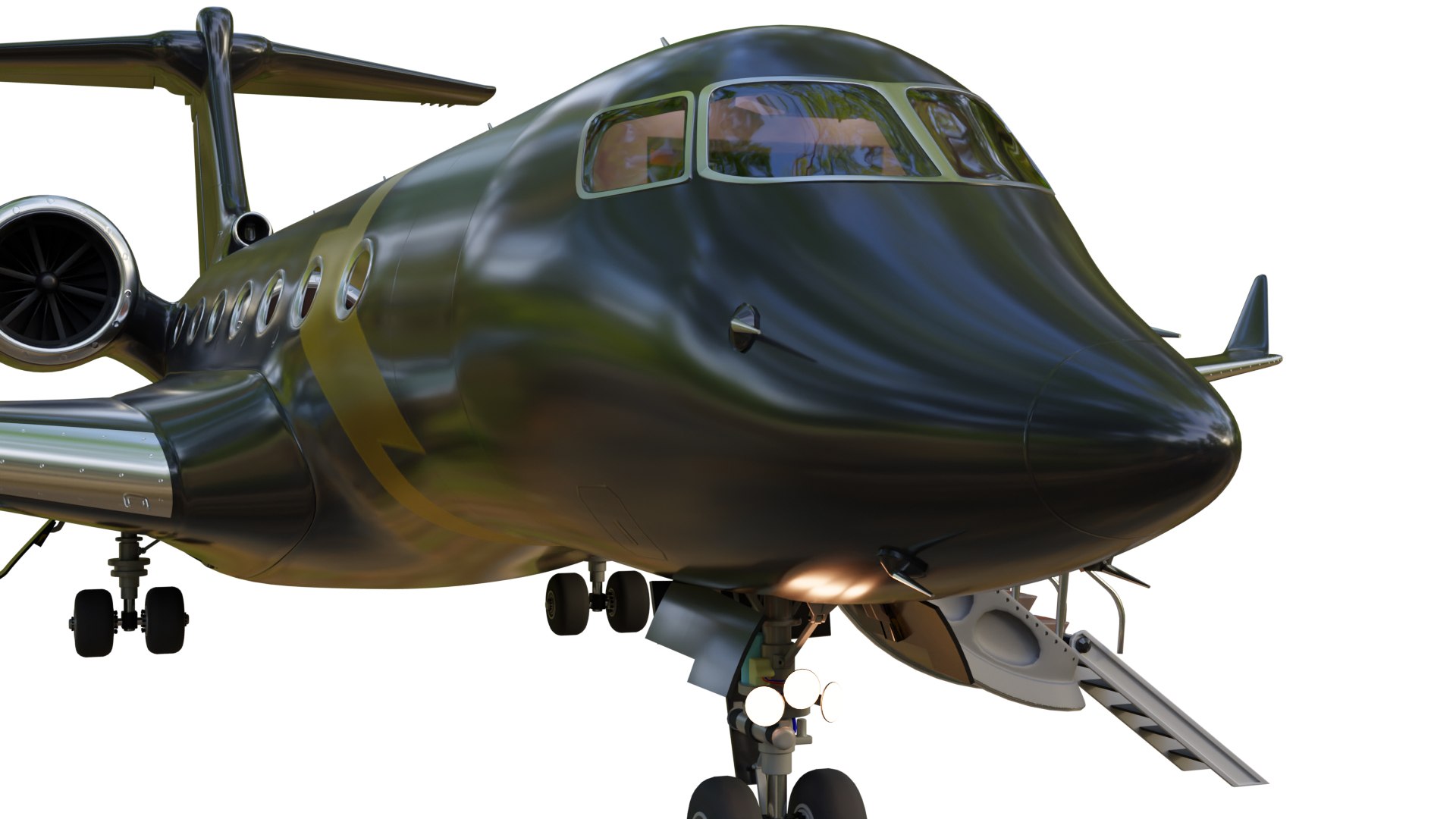 PRIVATE JET MODEL Model - TurboSquid 2141691