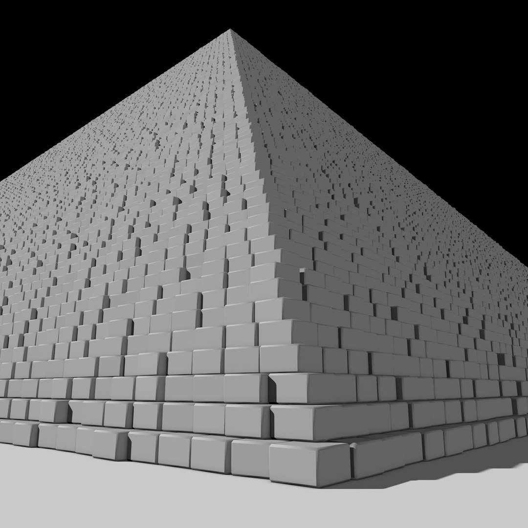 Pyramid Great Giza 3D Model - TurboSquid 1281801