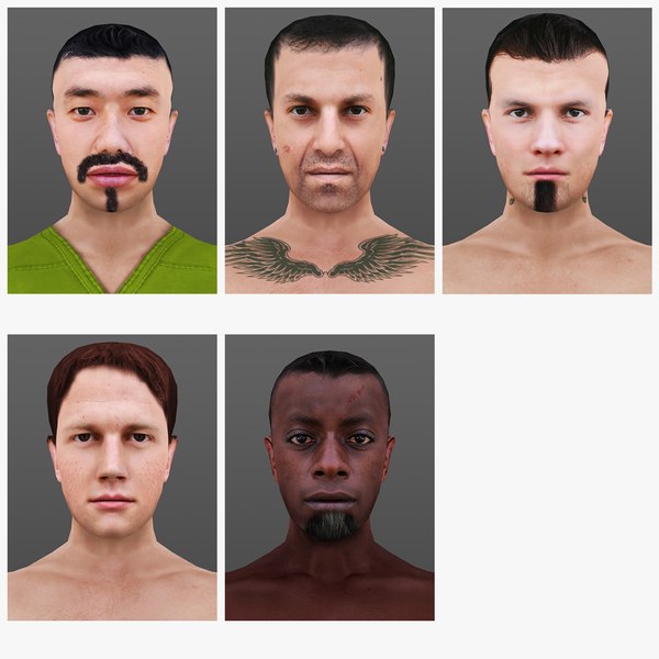 Rigged Male Blender Models for Download | TurboSquid