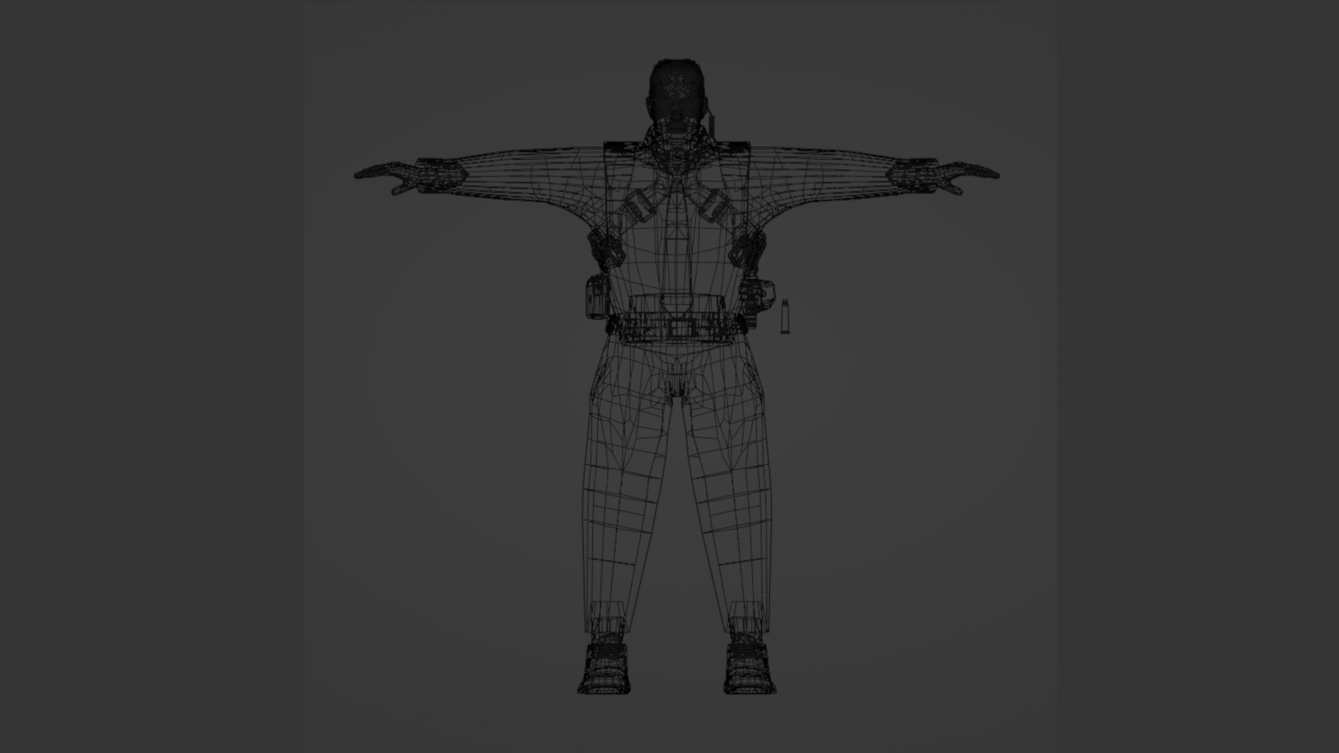 Low poly agent with pistol 3D model - TurboSquid 2182481