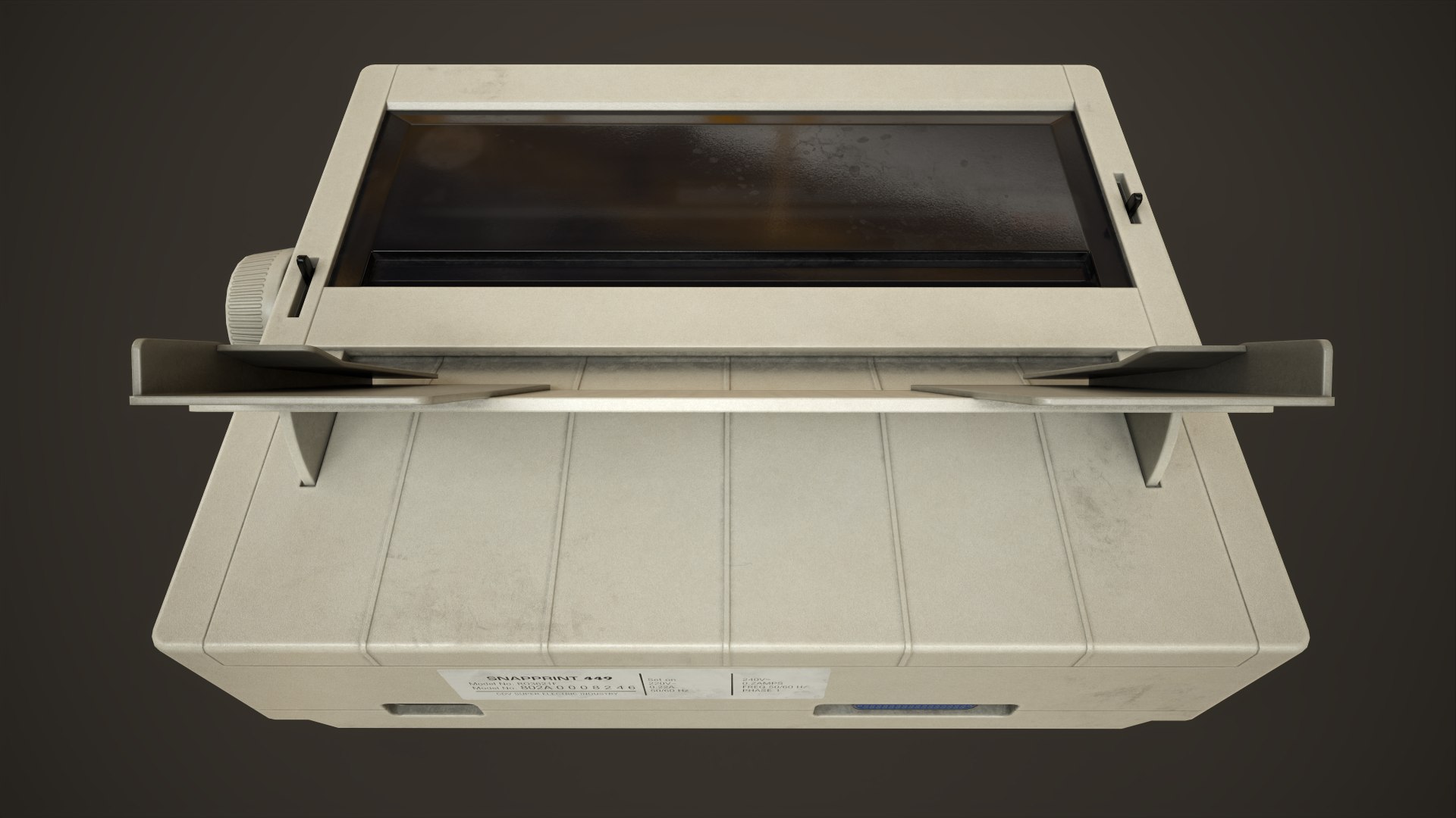Old Printer Model - TurboSquid 2185401