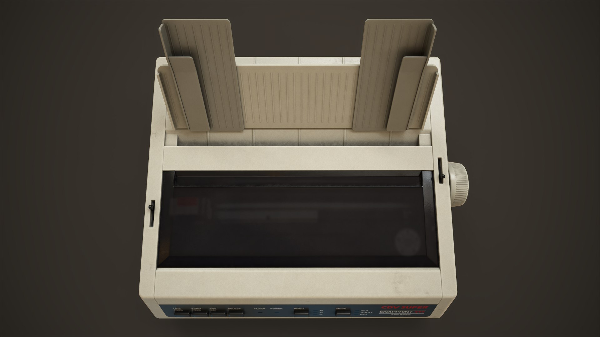 Old Printer Model - TurboSquid 2185401