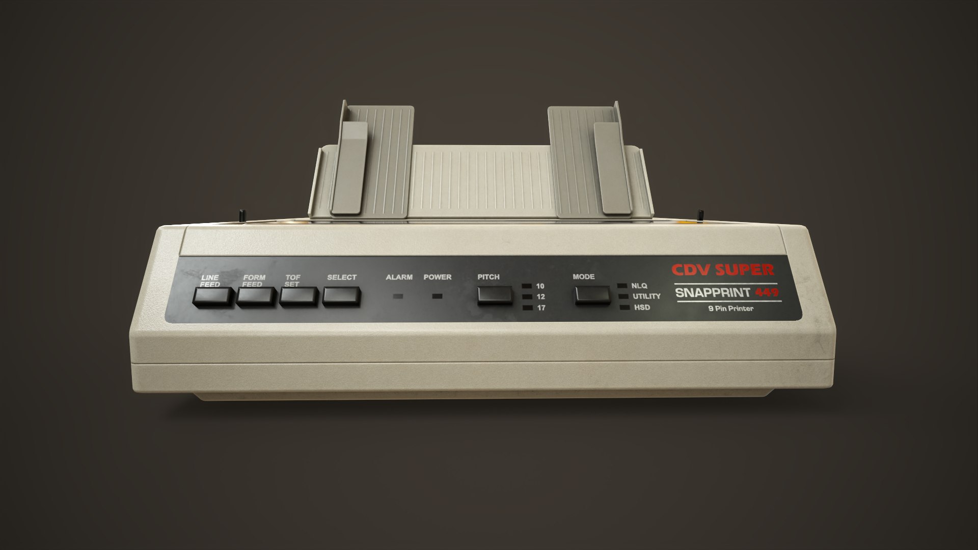 Old Printer Model - TurboSquid 2185401