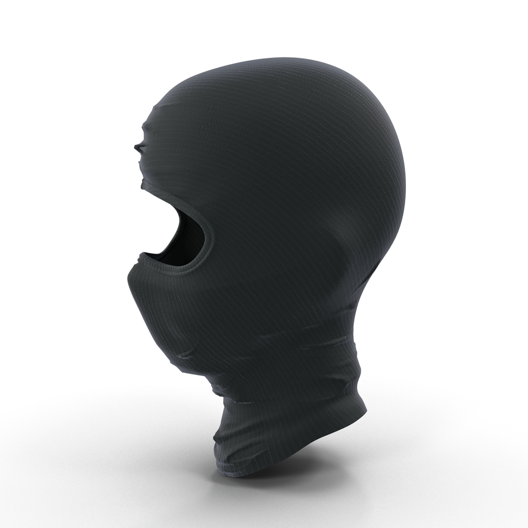 3d Model Of Swat Face Mask Modeled