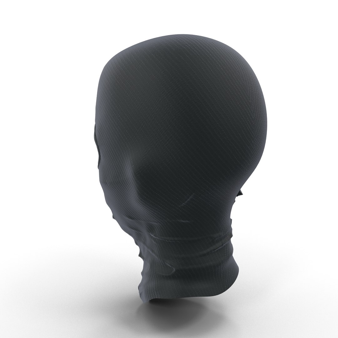 3d Model Of Swat Face Mask Modeled