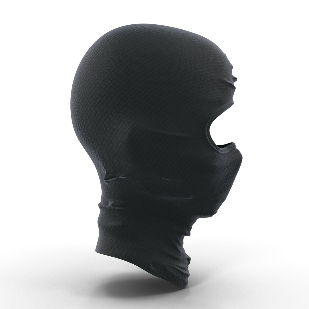 3d Model Of Swat Face Mask Modeled