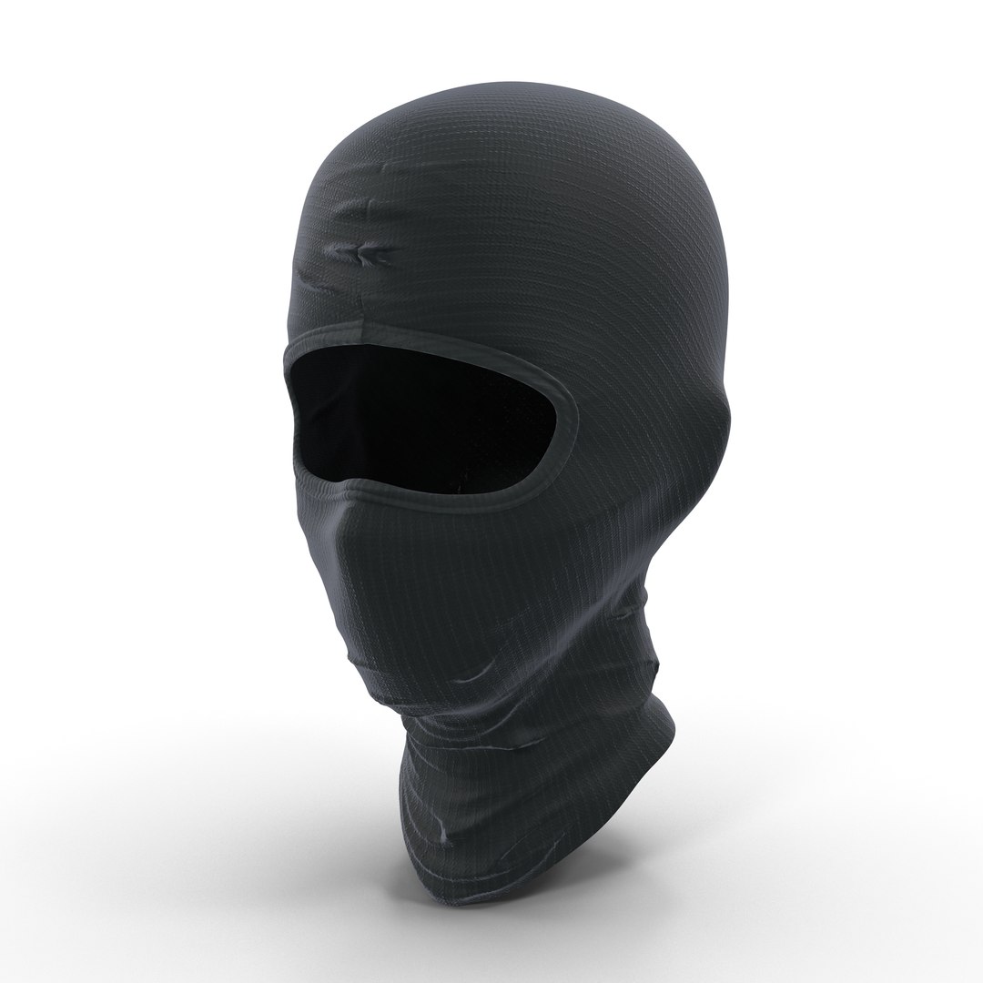 3d Model Of Swat Face Mask Modeled