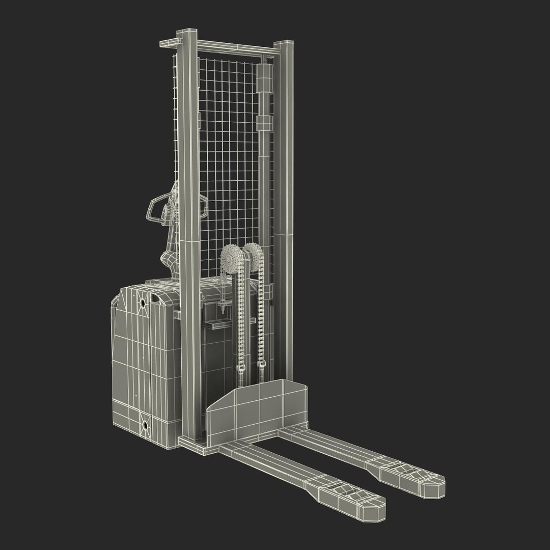 3d model electric pallet truck ept
