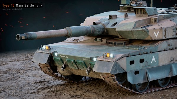 Rigged Type 10 GameReady LODs 3D model - TurboSquid 1829217
