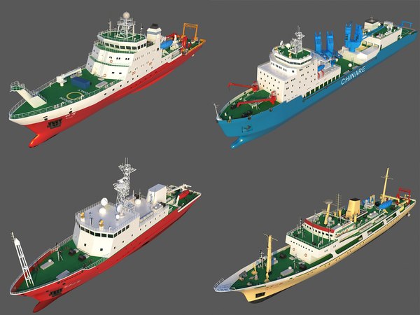 Research Vessel 3D Models for Download | TurboSquid