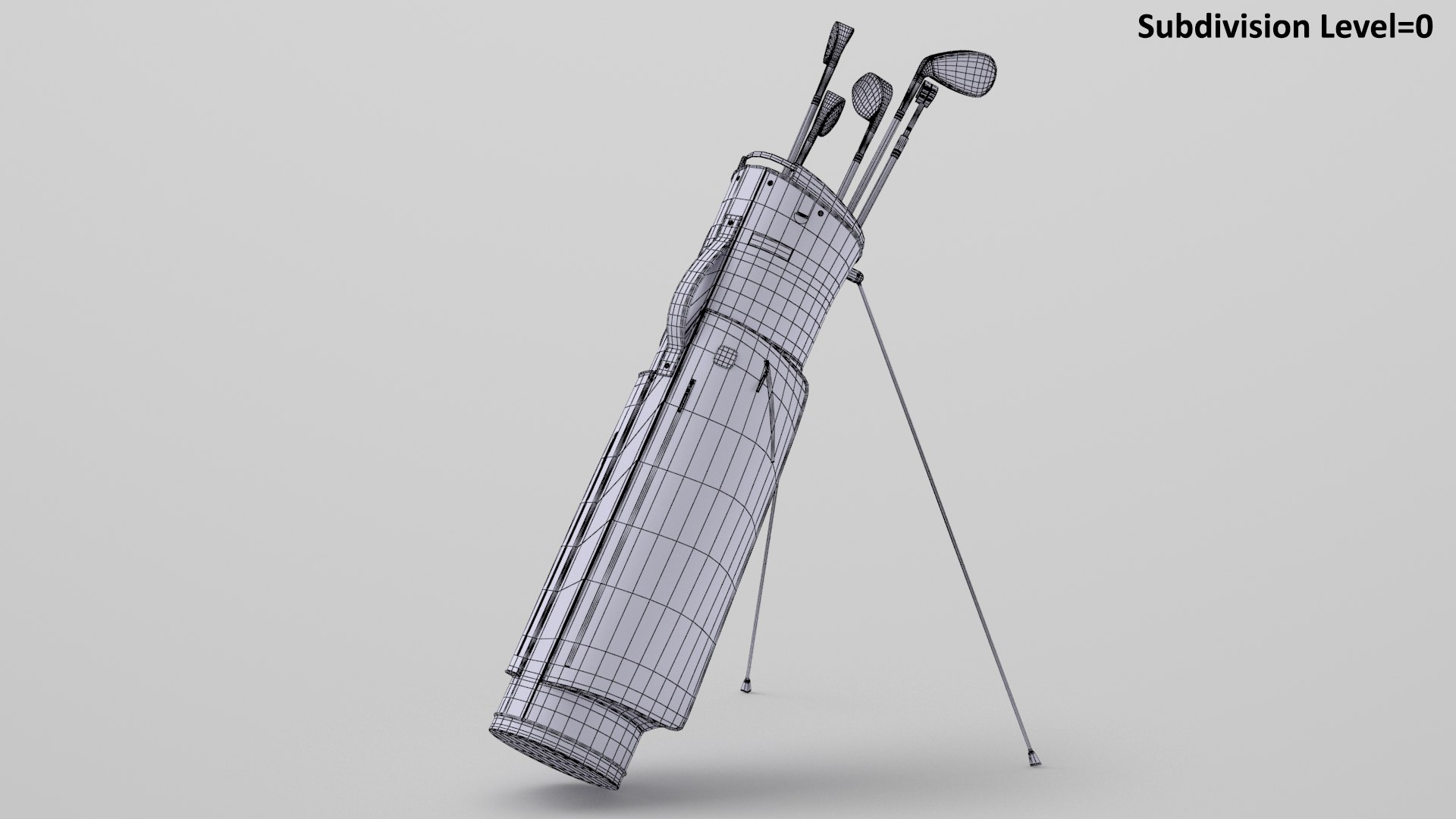 3D Golf Bag 02 Model - TurboSquid 1989543
