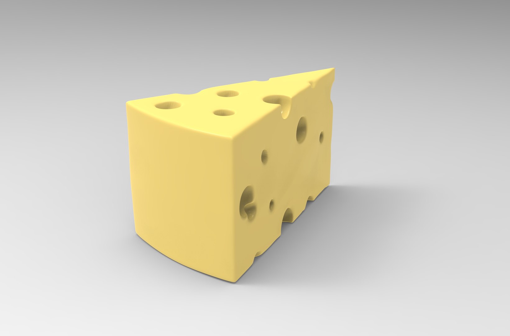 Cheese 3D Model - TurboSquid 2039519