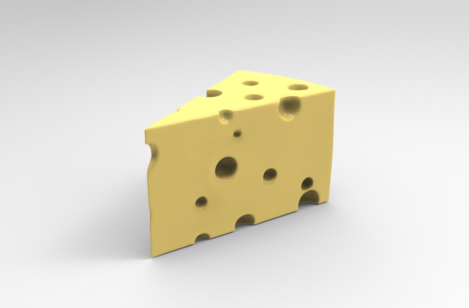 Cheese 3D Model - TurboSquid 2039519