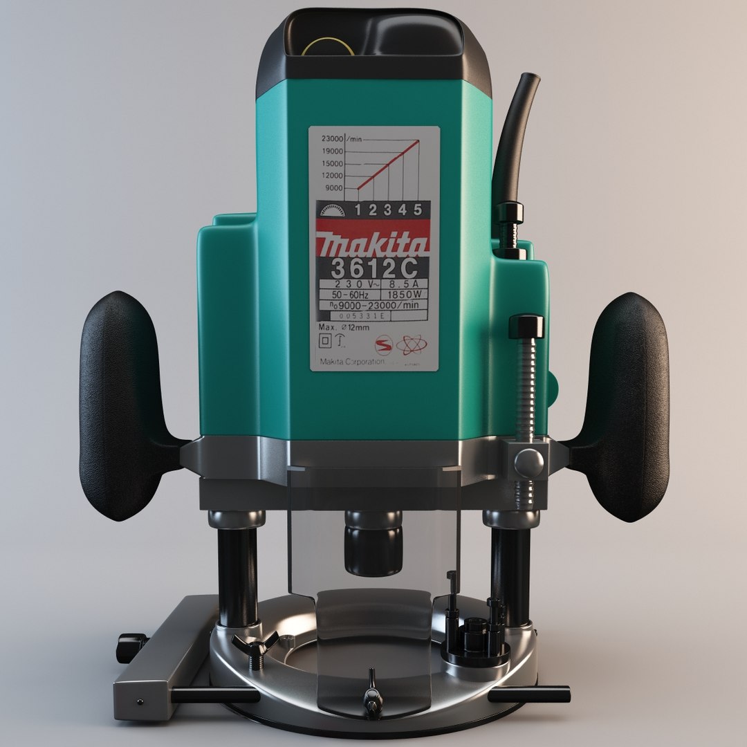 Max Makita 3612cx Plunge Router