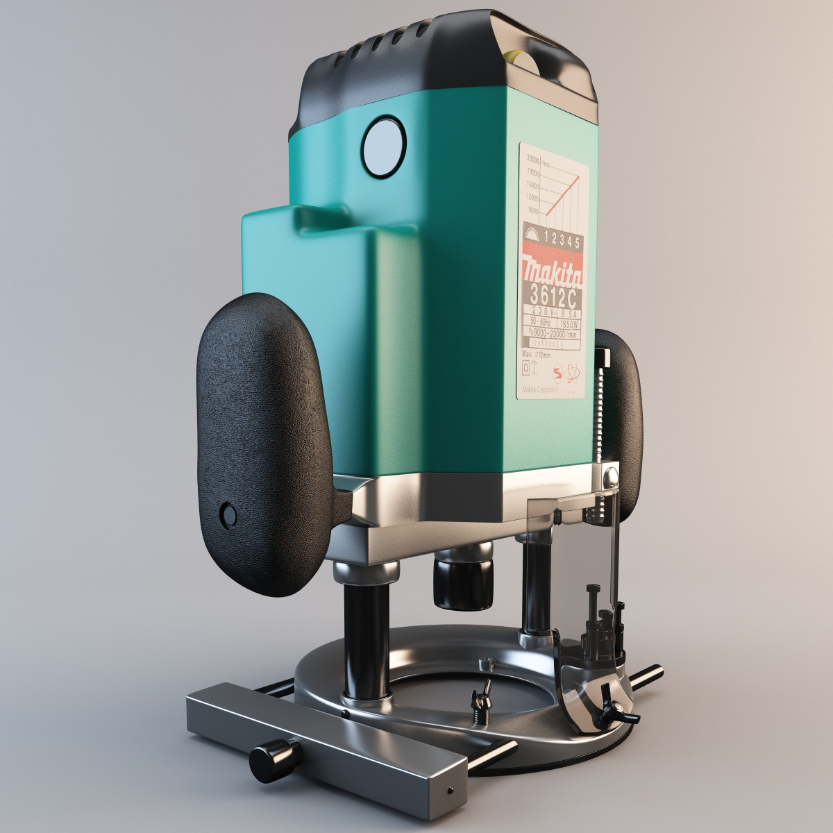 max makita 3612cx plunge router