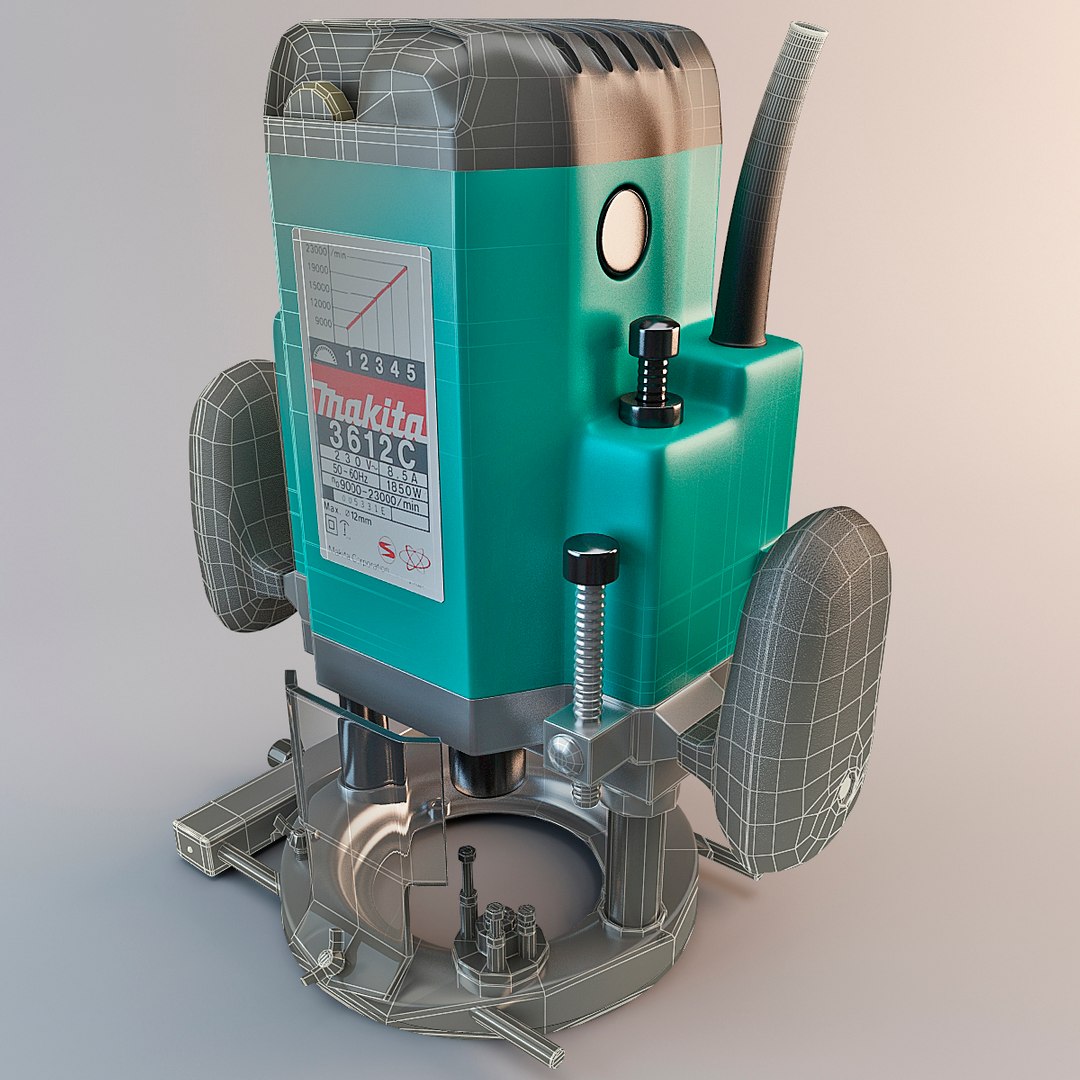 Max Makita 3612cx Plunge Router