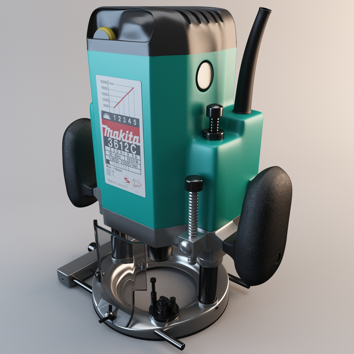 max makita 3612cx plunge router