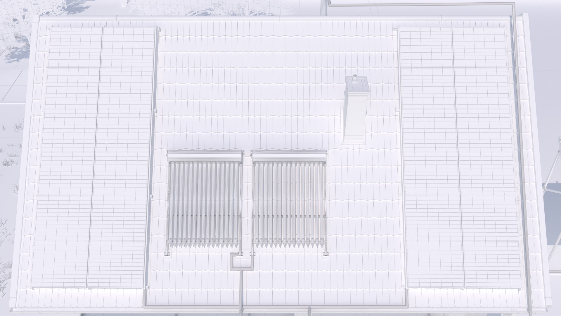 3D Home Solar Energy System Model - TurboSquid 1954648